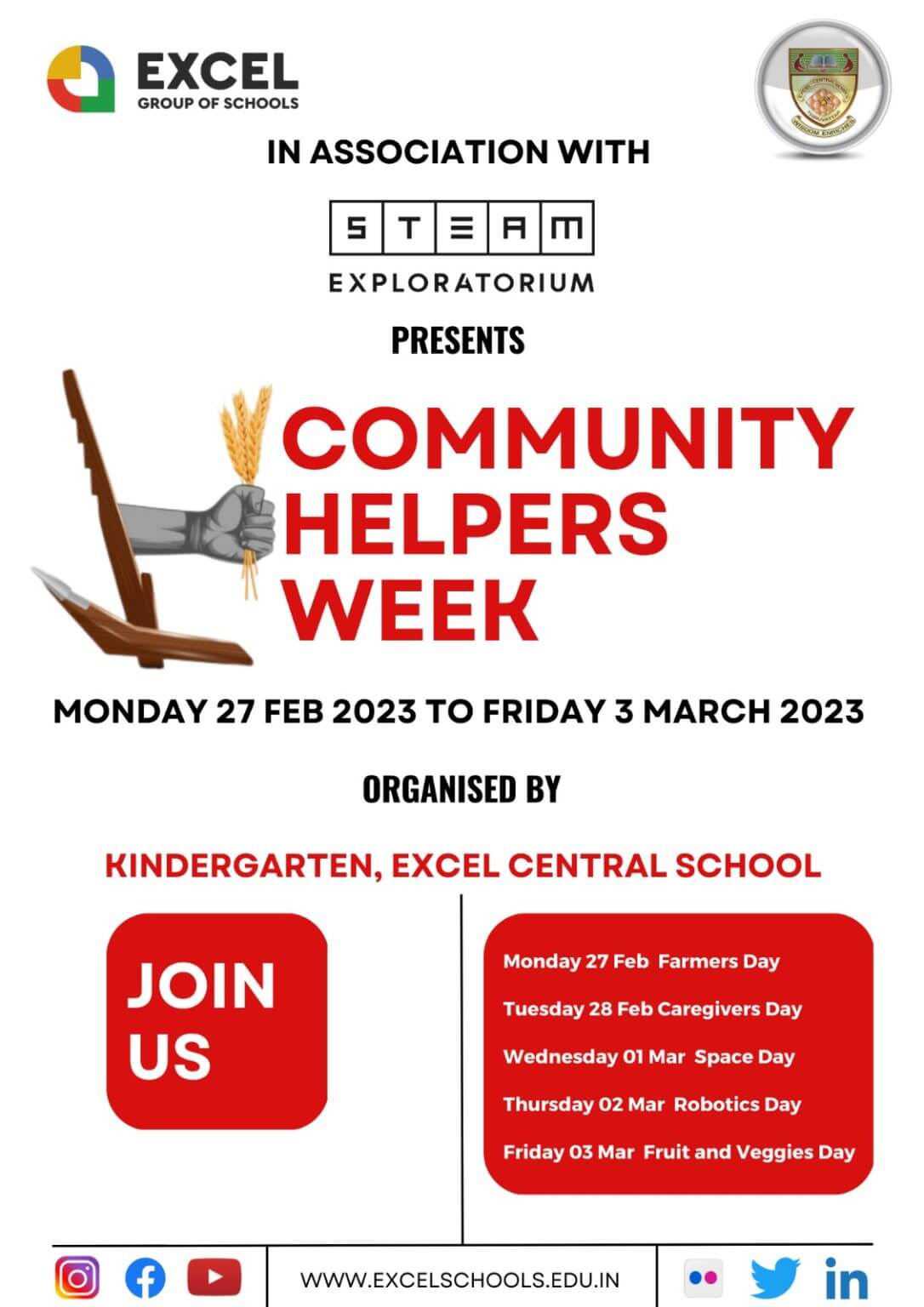 Community Helpers Week | Excel Group of Schools