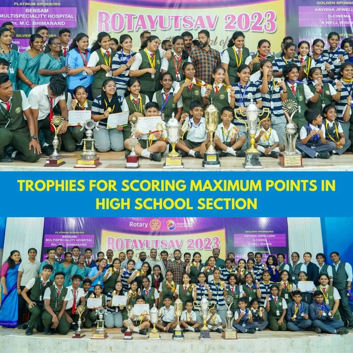Excel Group of Schools Shines at Rotayutsav 2023 in Nagercoil